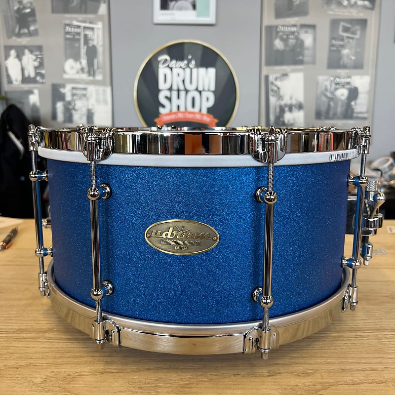 Udrum Cherry Shell Tube Lugs oversized Single Flange Hoops | Reverb