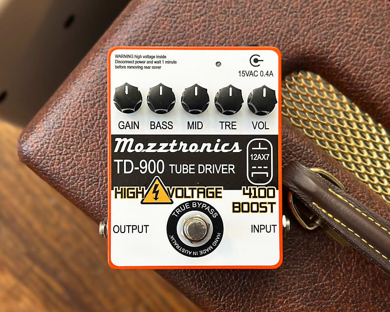 Mozztronics TD-900 Tube Overdrive - High Gain Boost | Reverb