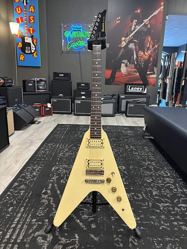 Ibanez Rocket Roll II 80's - Aged White | Reverb