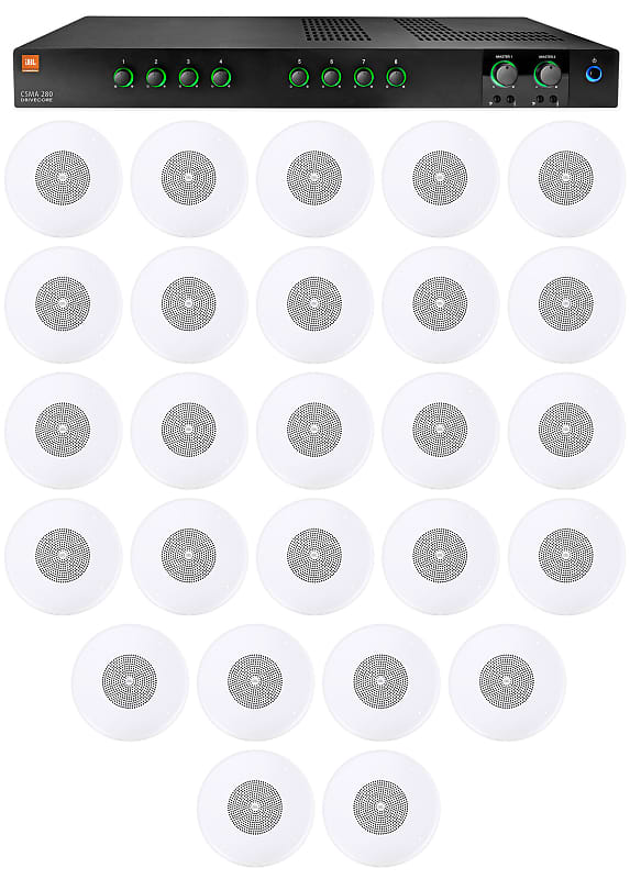 JBL CSMA280 Restaurant/Bar/Cafe 2x80w Amplifier | Reverb