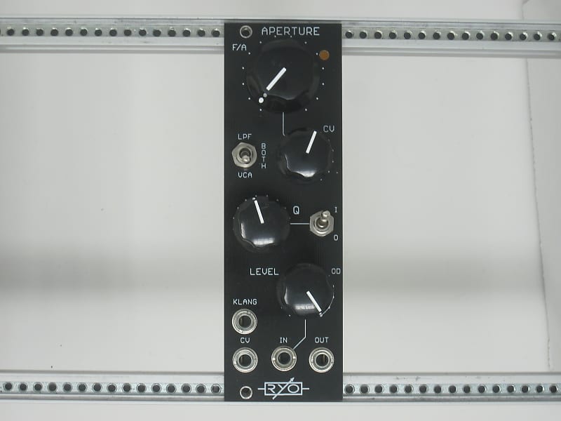 RYO Aperture 8HP Resonant vactrol VCF / LPG / VCA | Reverb