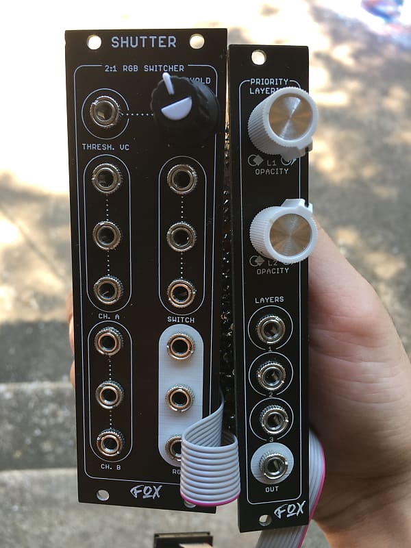 Fox Shutter I Veils *LZX compatible Video Synthesizer Modules | Reverb