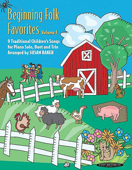 Beginning Folk Favorites, Volume 1: 9 Traditional Children's | Reverb