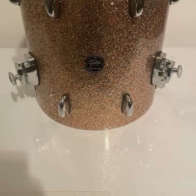 Gretsch Renown Floor Tom shell Copper sparkle | Reverb