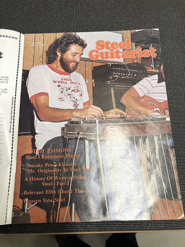 Pedal Steel Guitar - Steel Guitarist Magazine May 1979 42 | Reverb