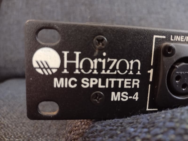4-Channel Rackmount Mic Splitter, Rapco Horizon MS-4 | Reverb