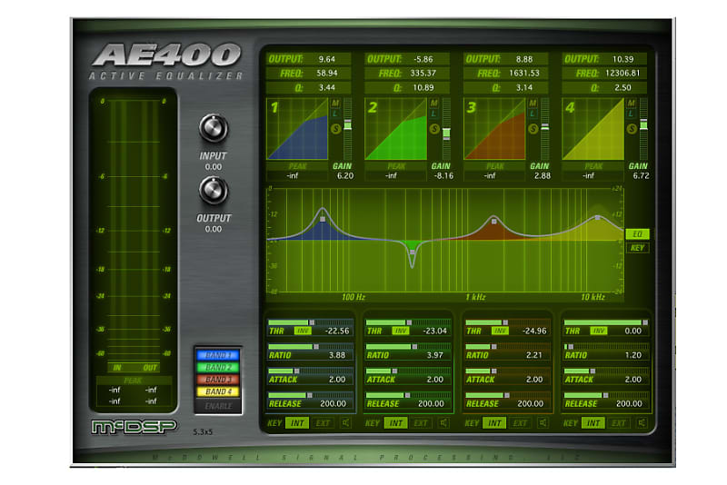 McDSP AE400 Active EQ Native v7 (Download) | Reverb