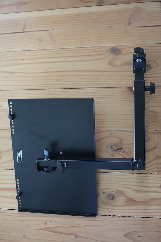 K&M Laptop Holder for Omega Keyboard Stand 2023 - Black | Reverb