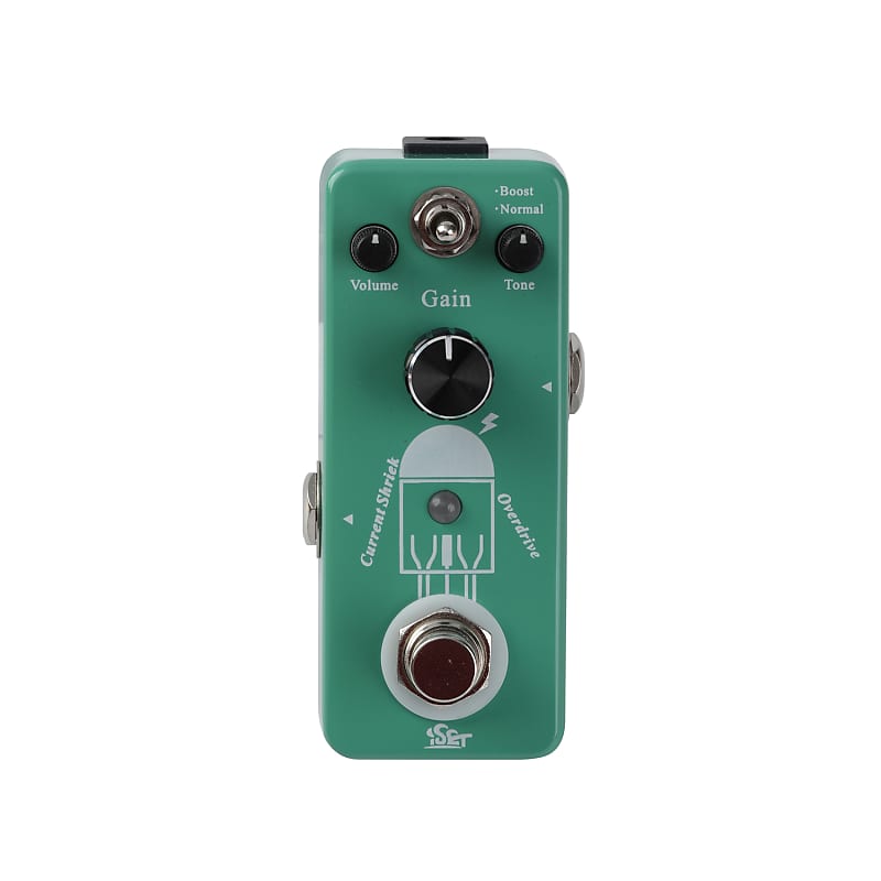 ISET Current Shriek Overdrive Guitar Effect Pedal Classical | Reverb