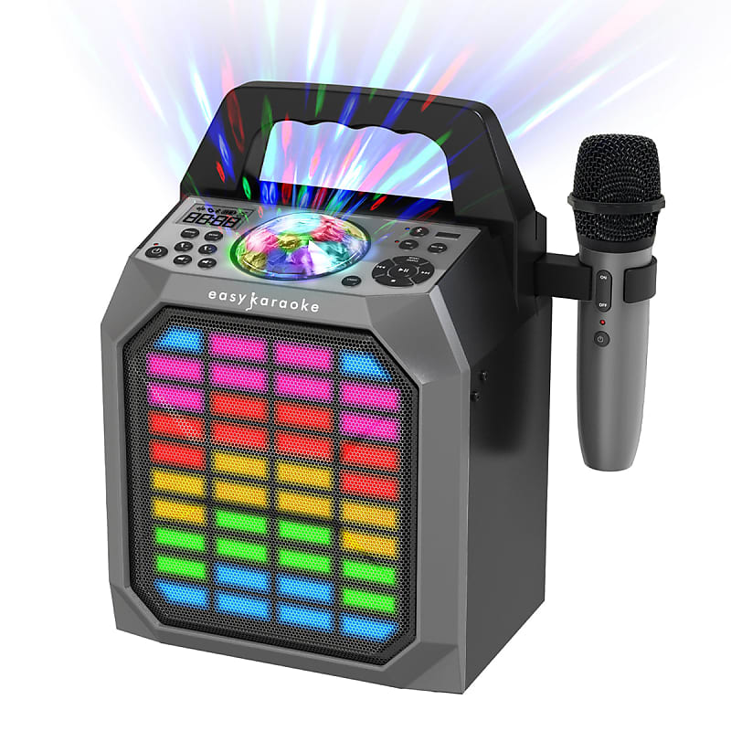 Easy Karaoke Party Hub with Light Show and Wireless | Reverb