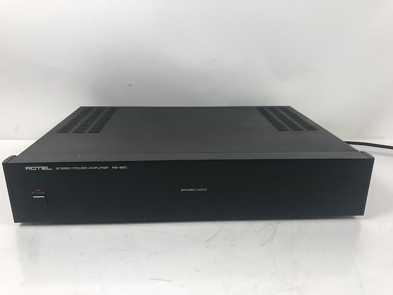 ROTEL RB-850 Stereo Power Amplifier | Reverb