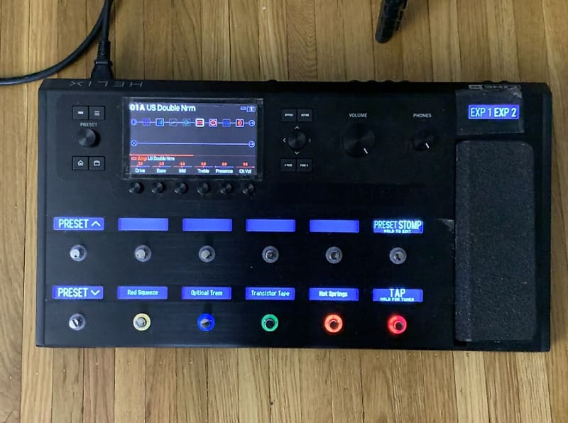 Line 6 Helix Floor Multi-Effect and Amp Modeler | Reverb