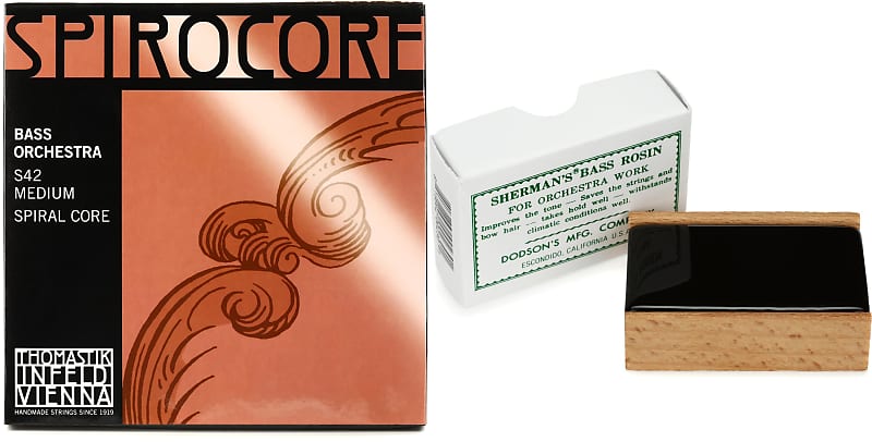 Thomastik-Infeld S42 Spirocore Orchestra Double Bass String | Reverb