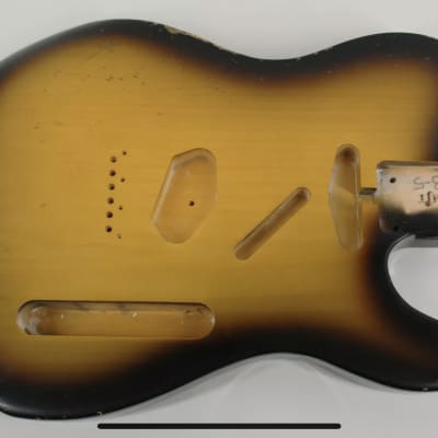 MJT Telecaster body 3lbs 5oz 2022 Tobacco Burst | Reverb