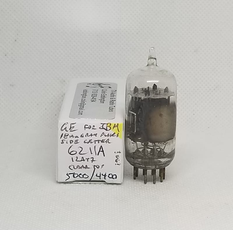 GE 6211A Made For IBM Cleartop Gray Plate Single NOS 6211 | Reverb