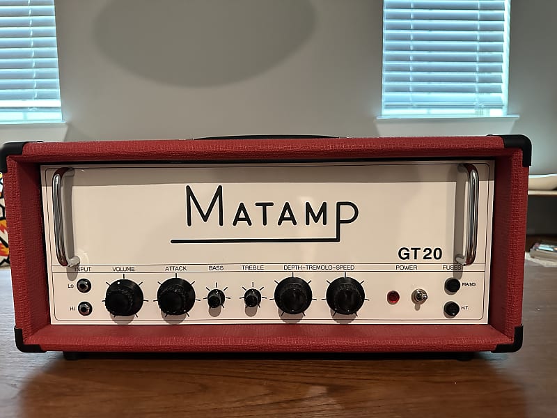 Matamp GT20 2023 - 20W hand wired head | Reverb