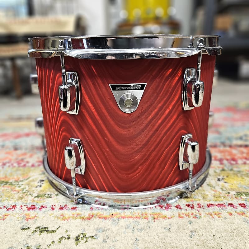 Ludwig Standard 13x9" 3-ply Rack Tom in Red Astro | Reverb