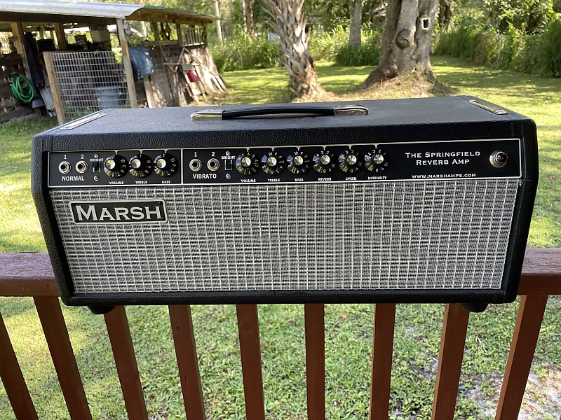 Marsh Guitar Amplifier, built in Jupiter, Fl, Wolfe Guitars | Reverb