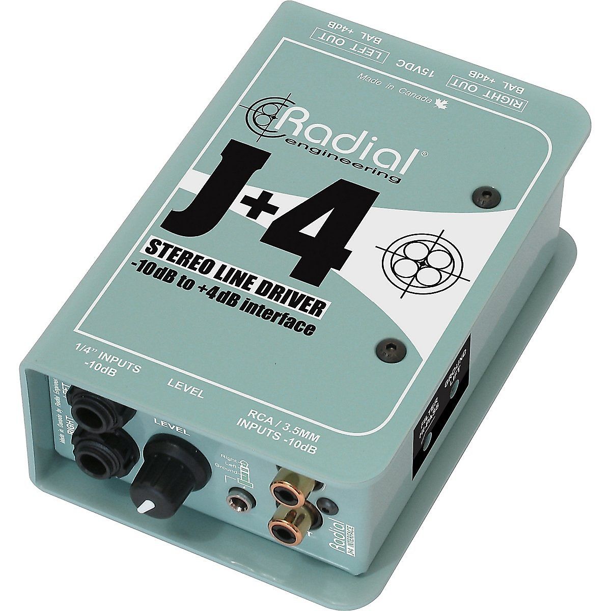 Radial J+4 Stereo Line Driver DI Box | Reverb