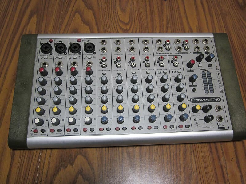 Soundcraft Compact 10 Analog 10-Channel Mixer 2010s | Reverb