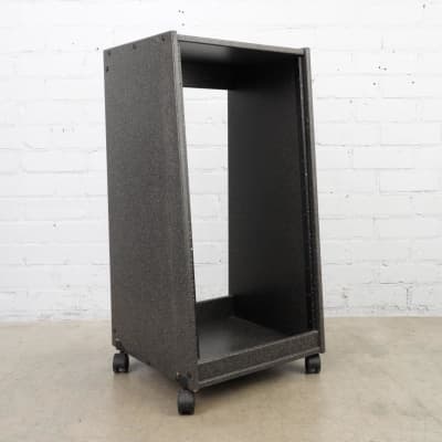 KK Audio 20U 20-Space Slanted Rolling Studio Rack Case w/ | Reverb