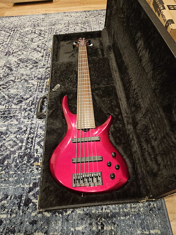 Roscoe Century Custom 3006 Jazz Bass USA Made “The Red Devil” | Reverb