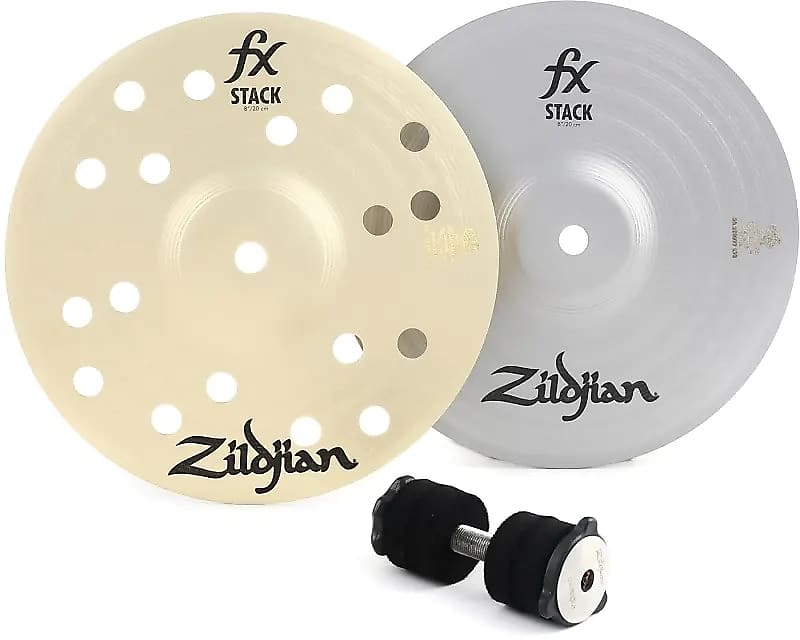Zildjian 8" FX Stack Pair with Mount | Reverb