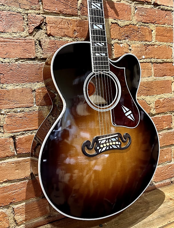 Gibson SJ 200 custom Sunburst | Reverb