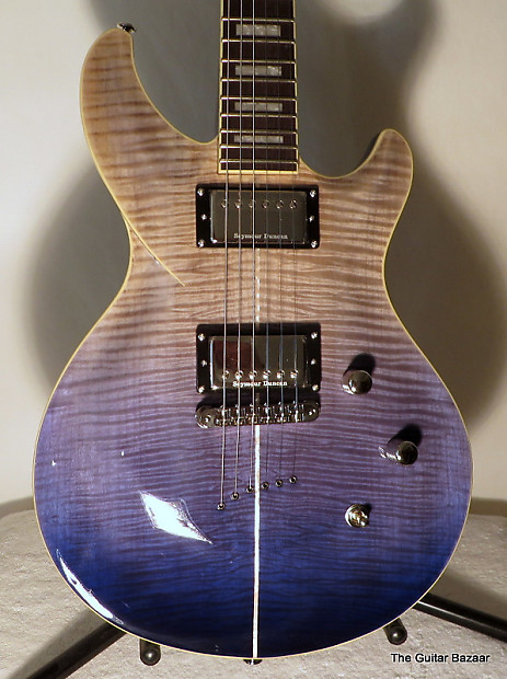DBZ Diamond Guitars Monarch FM 2015 Midnight Moonrise Gloss | Reverb