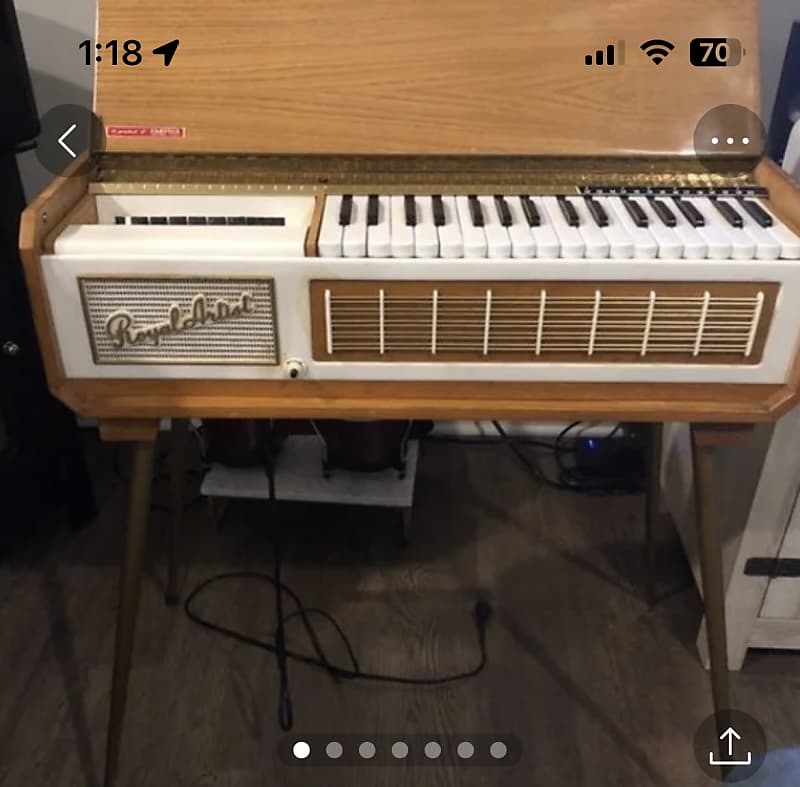 Farfisa Mid Century Modern Organ Farfisa | Reverb