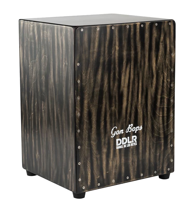 Gon Bops Daniel de los Reyes Signature Cajon with Carry Bag | Reverb