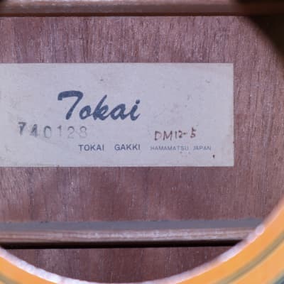 Vintage Tokai Gakki Japan DM12-5 12-string Acoustic Guitar | Reverb