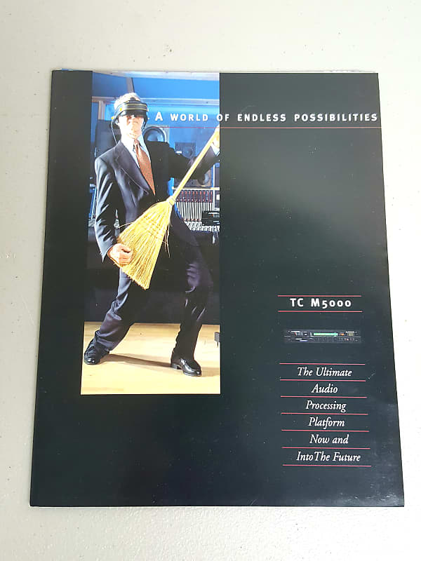 TC Electronic M5000 Effects Processor - Original Brochure | Reverb