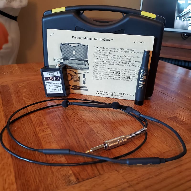 The 2Mic (Original) Classical Guitar Mic | Reverb