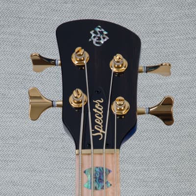 Spector USA Custom NS2 Bass Guitar - Bahama Blue - #1571 | Reverb