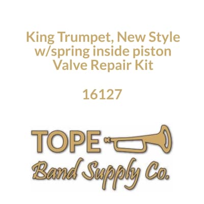 King Trumpet, Valve Repair Kit, New Style w/springs inside | Reverb