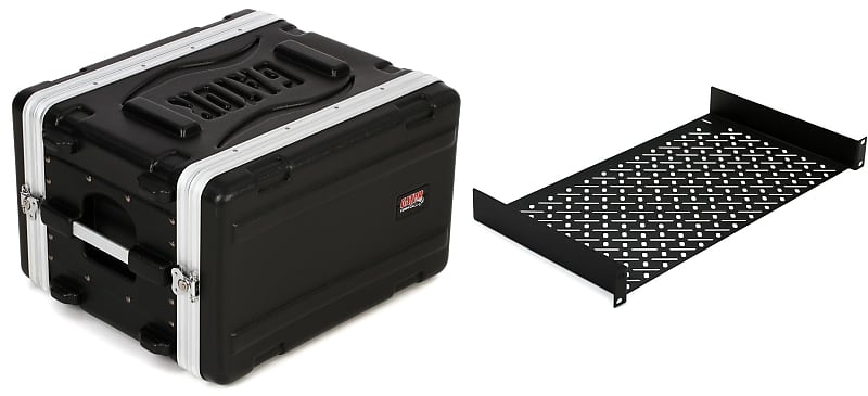 Gator GR-6S Standard Shallow Rack Case Bundle with Middle | Reverb
