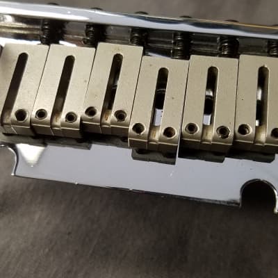 Fender 90's Two Point American Standard Strat Bridge | Reverb