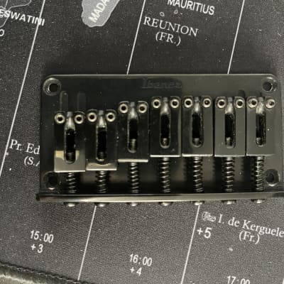 Ibanez Fixed/Hardtail Bridge 7 String - Black | Reverb