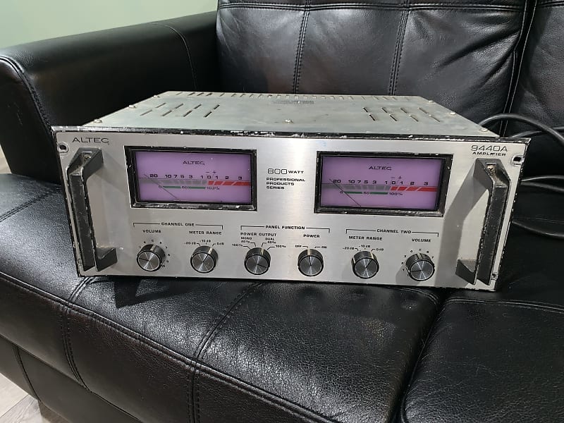 Altec 9440A stereo amplifier 800w | Reverb