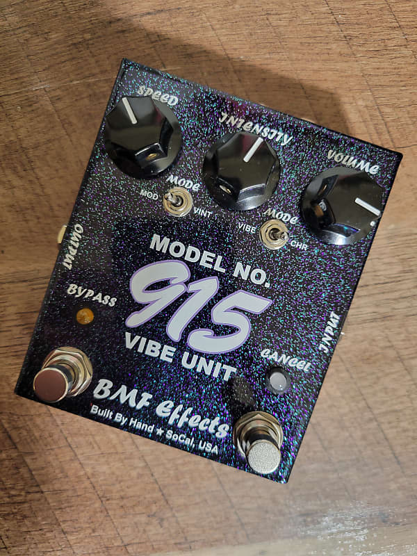 BMF Effects Model 915 Vibe Unit 2020s - Blue | Reverb