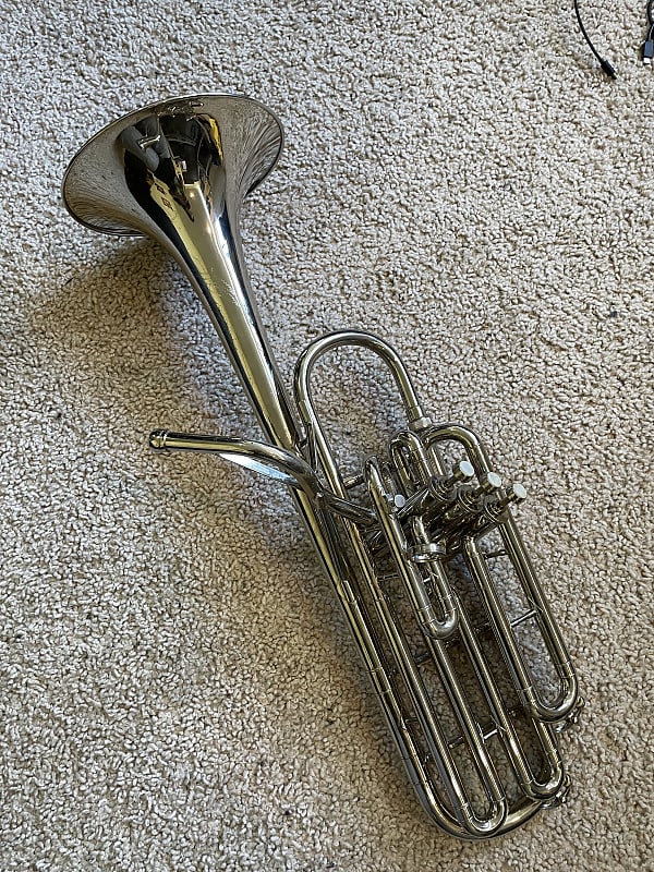 Conn 90G Large Bore Upright Valve Trombone/Trombonium w/ | Reverb