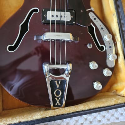 Vox Bass 1967 - Burgundy | Reverb