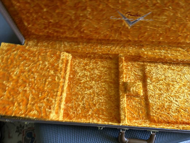 Fender Custom shop Stratocaster/telecaster case 2021 - Brown | Reverb