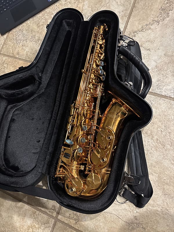 Allora AAS-580 Chicago Series Saxophone Alto Dark Gold | Reverb