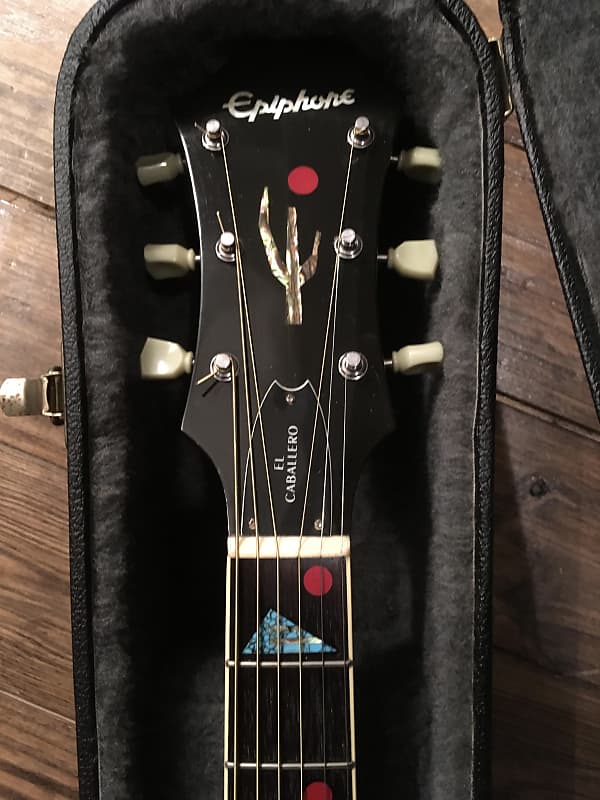 Epiphone El Caballero , cactus inlays, desert | Reverb Australia