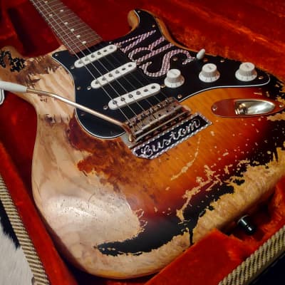 Fender SRV Stevie Ray Vaughan #1 Tribute Relic Stratocaster | Reverb