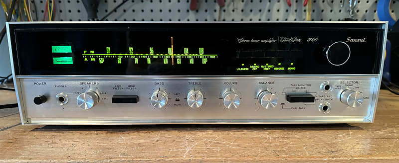 Sansui 5000 Super Clean New LED's | Reverb