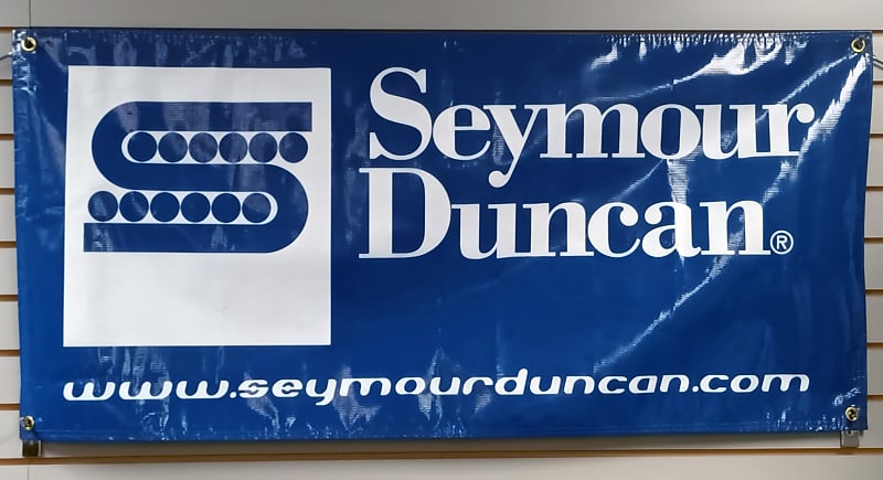 Seymour Duncan Banner • Blue and White • NEW | Reverb