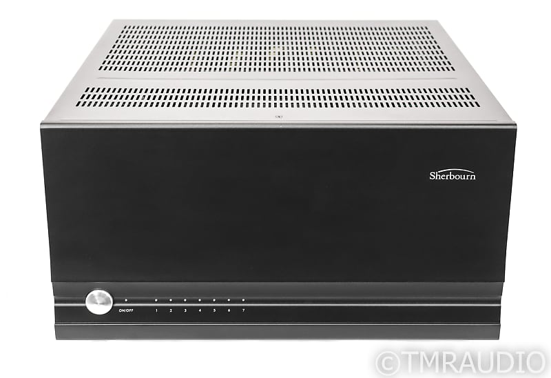 Sherbourn PA 7-350 7-Channel Power Amplifier; Black | Reverb